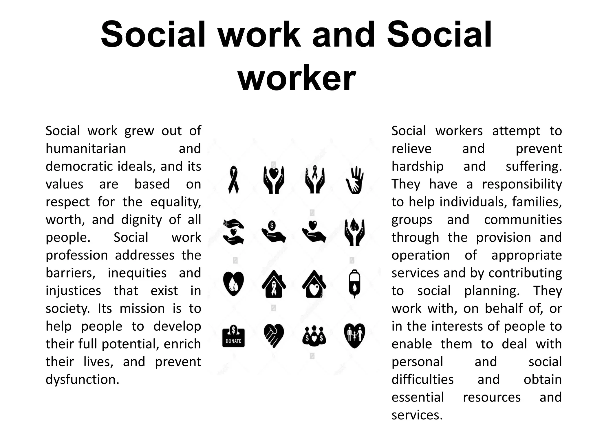 'Role of Social Workers in Indian Social Context with Contemporary ...