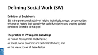 Role of social workers in COVID- 19 and in the post covid world | PPT