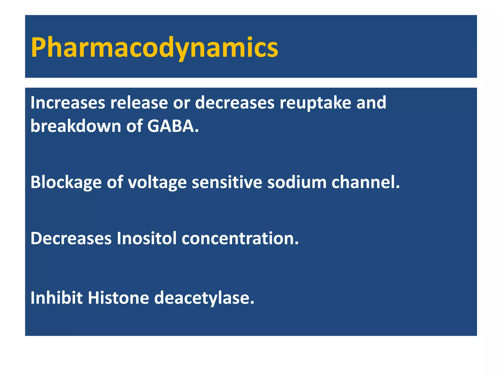 Role of sodium valproate in bipolar disorder | PPTX