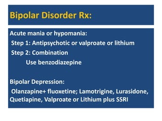 Role of sodium valproate in bipolar disorder | PPTX