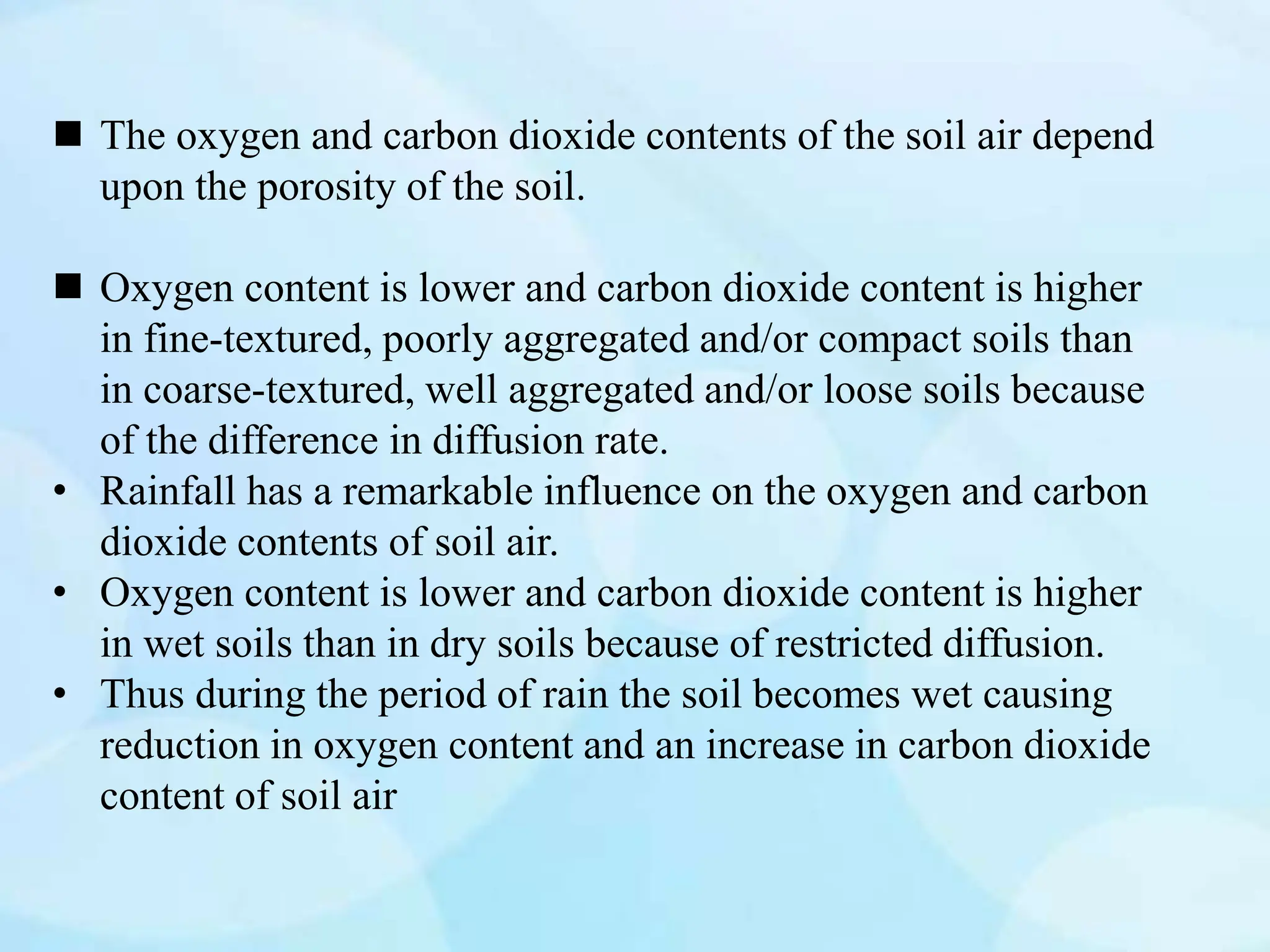 Role of soil aeration for crop growth and its development.ppt