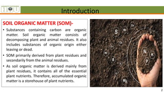 Role of Soil Organic Matter in soil.pptx