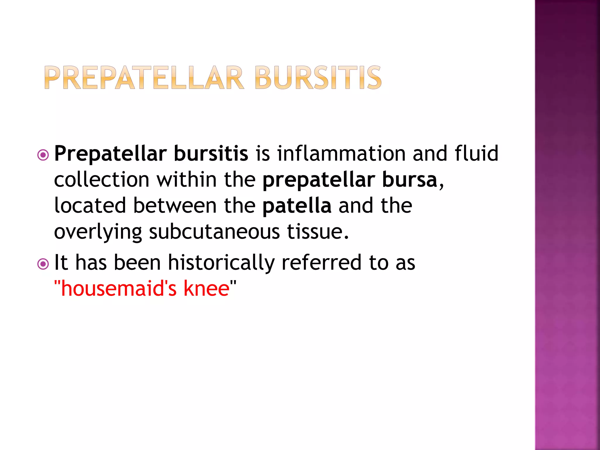Role of sonography in knee joint diseases | PPT