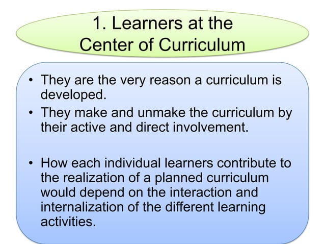Role of Stakeholders In Curriculum Development | PPT