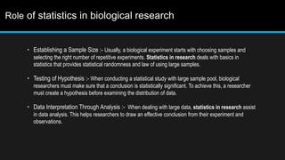 Role of Statistics In Research.pptx