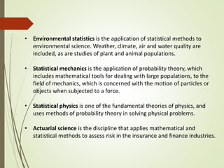 Role of Statistics in Scientific Research | PPTX