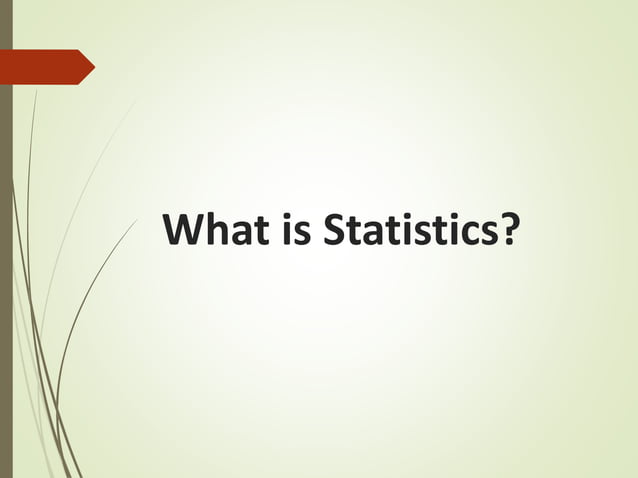 Role of Statistics in Scientific Research | PPTX