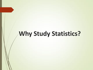Role of Statistics in Scientific Research | PPTX