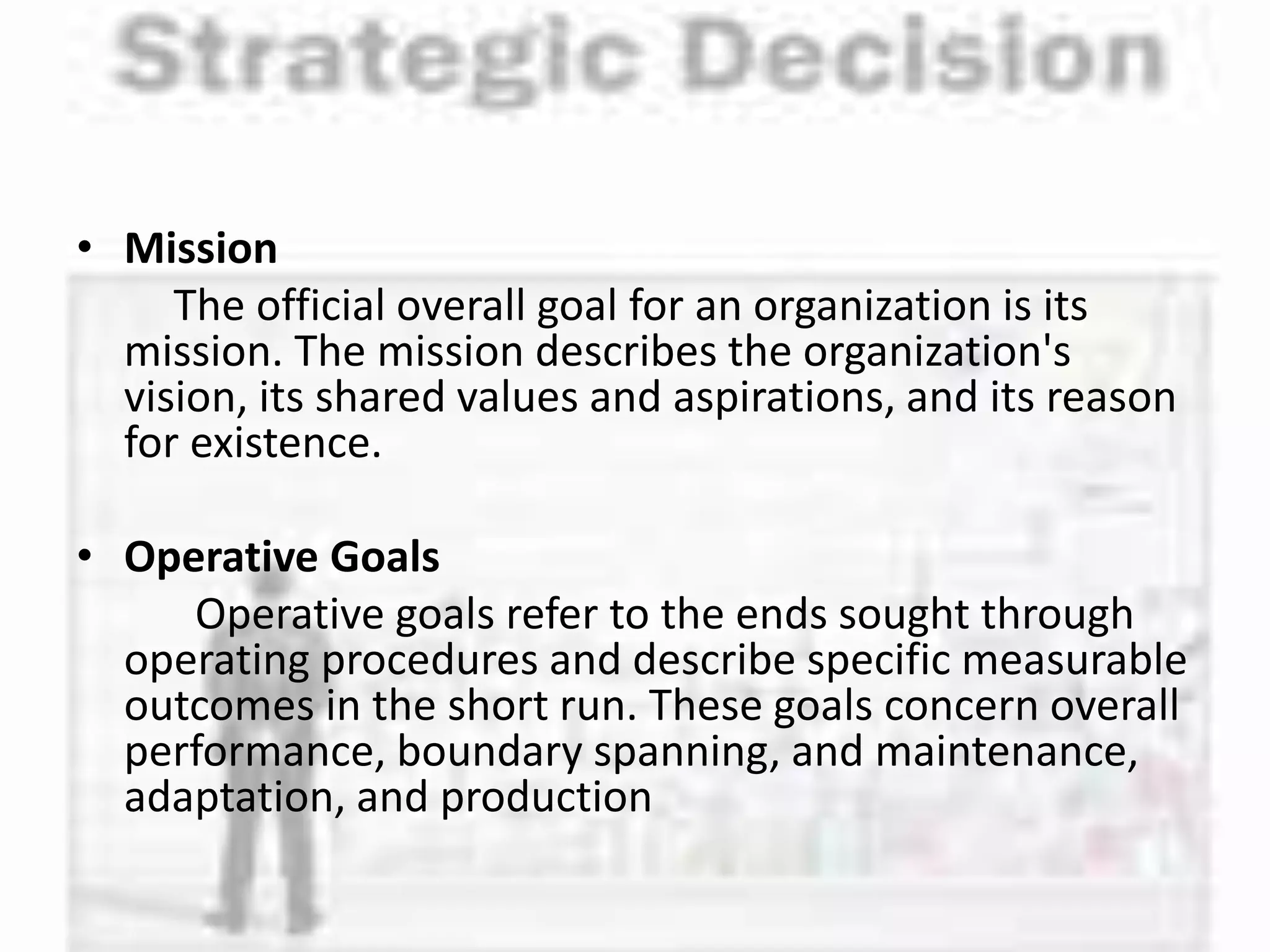 Role of strategic direction | PPT