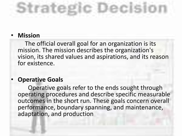 Role of strategic direction | PPT