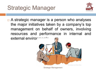Role of Strategic Manager | PPTX