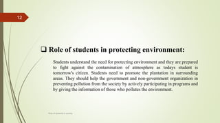 Role of students in society | PPTX