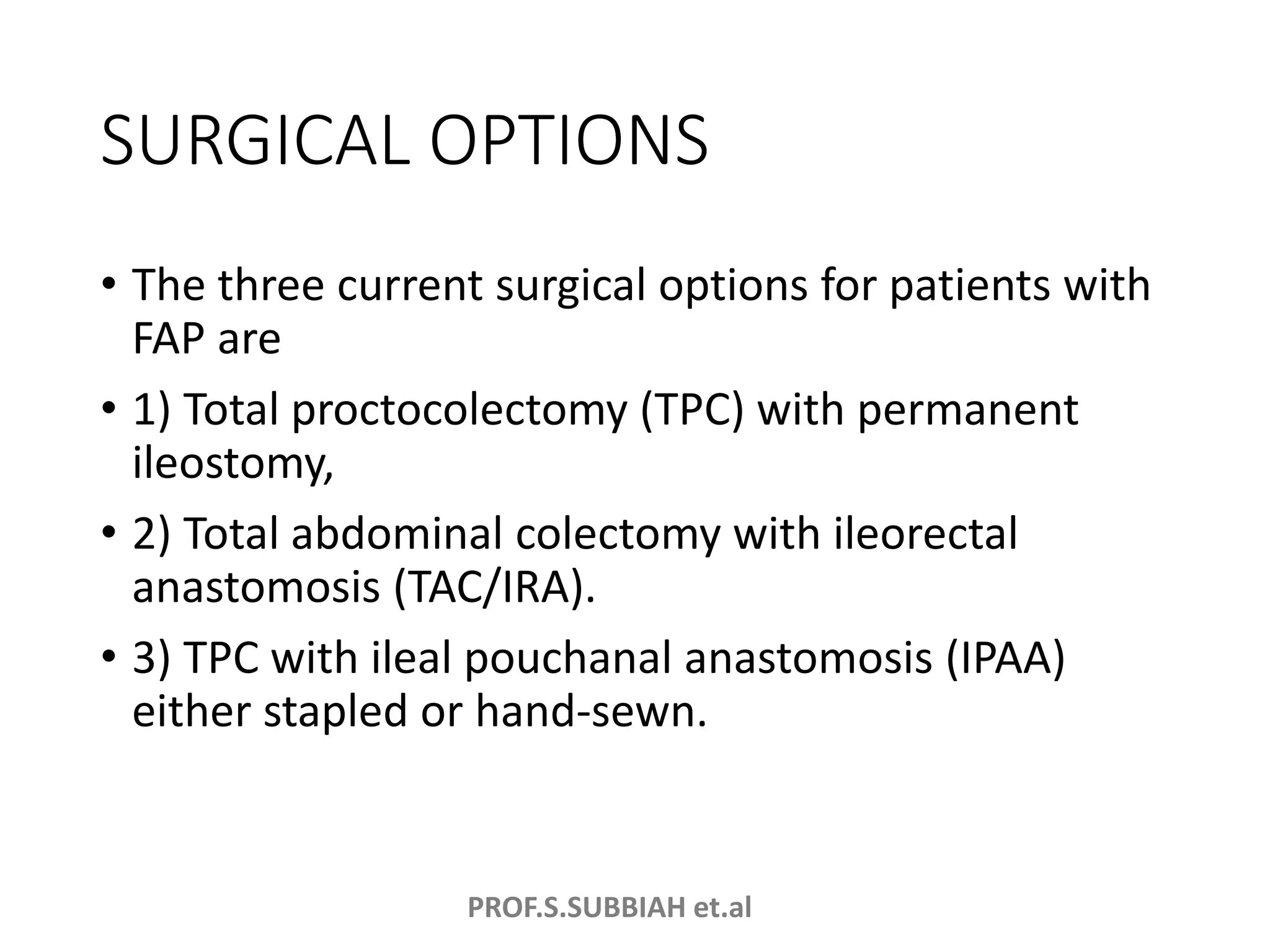 Role of surgery in cancer prevention | PPTX