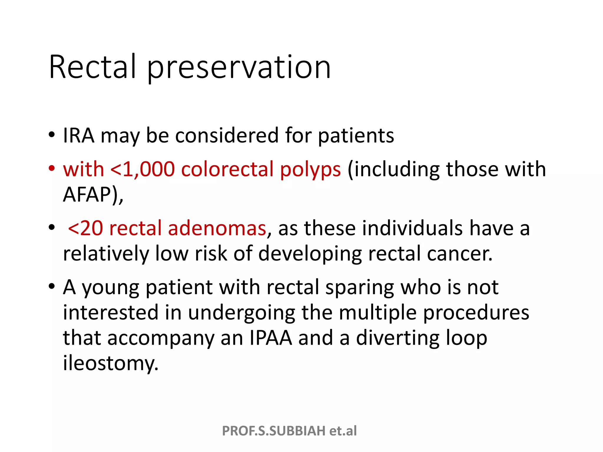 Role of surgery in cancer prevention | PPTX