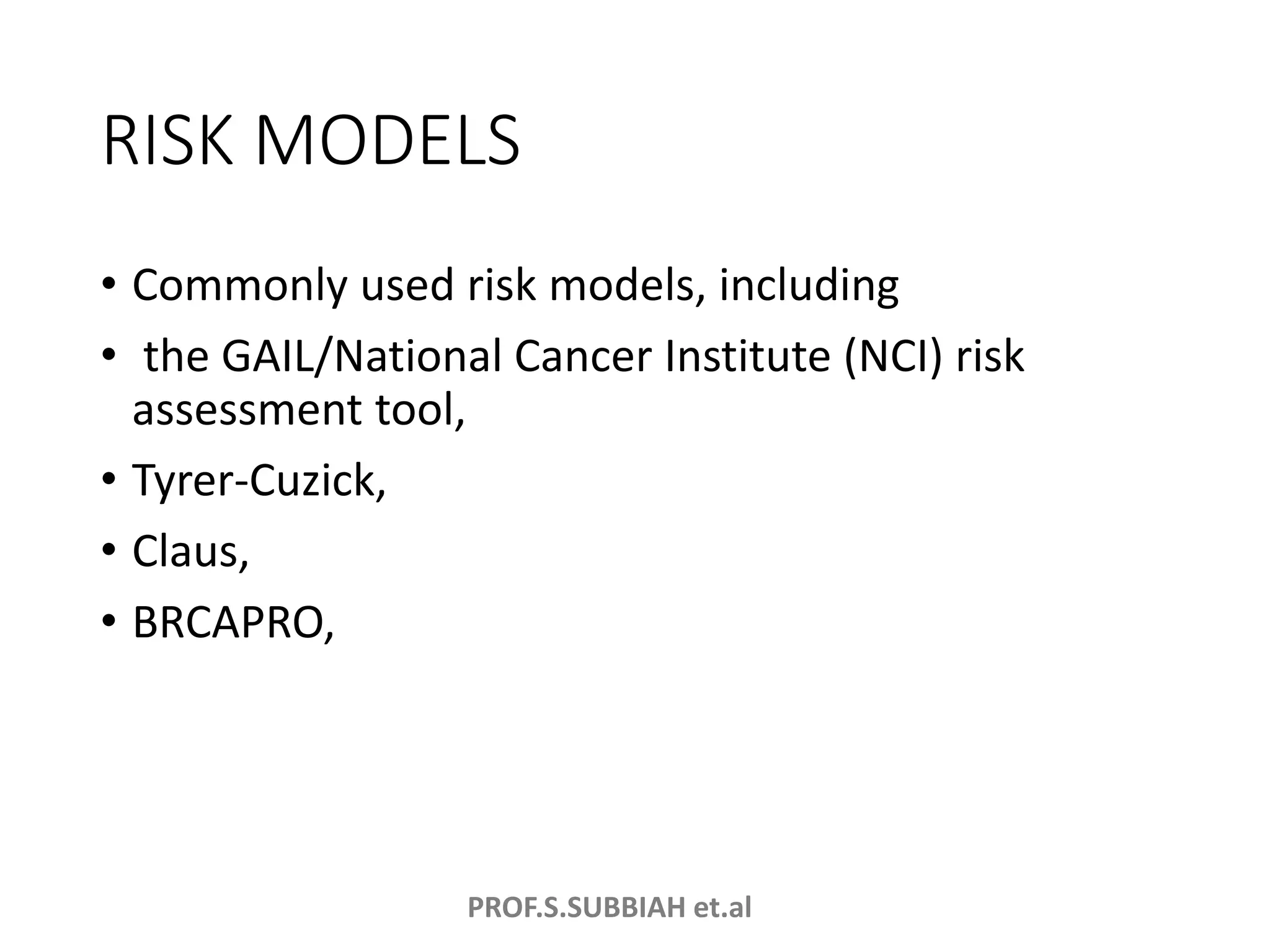 Role of surgery in cancer prevention | PPTX