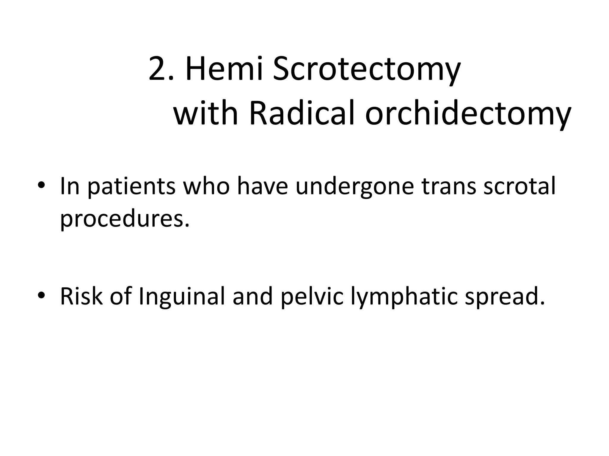 Role of surgery in testicular cancer | PPTX