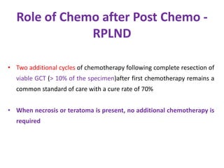 Role of surgery in testicular cancer | PPTX