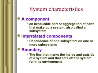 Role of system analyst | PPT