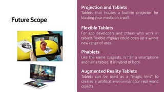 Role of Tablets in Computer World.pptx