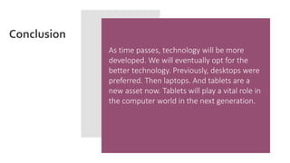 Role of Tablets in Computer World.pptx