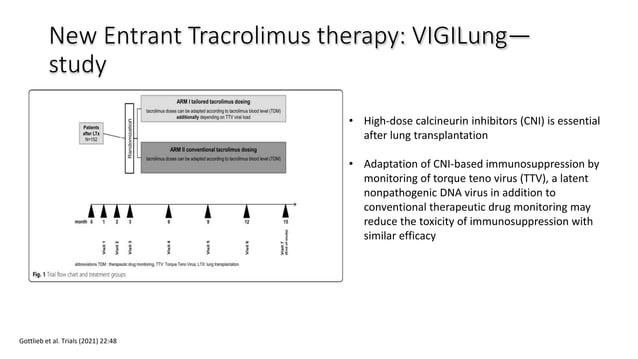 Role of Tacrolimus in Transplantation.pptx | Chemistry | Science