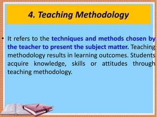 Role of teacher in curriculum development | PPTX