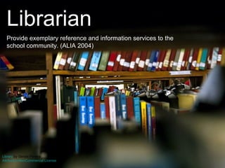 The role of the teacher librarian | PPT