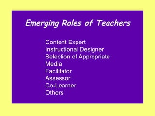 Role+of+teachers | PPT | Education