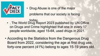 ROLE OF TEACHERS IN THE PREVENTION AND CONTROL OF DRUG ABUSE.pptx