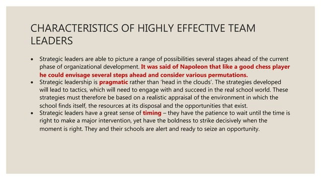 Role of team leader, Qualities of Effective Team Leader, Belbin Team ...