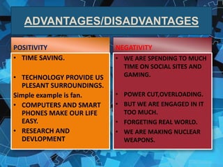 Role of technology | PPTX