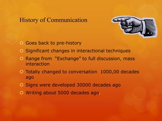 History & Role of Technology in Business Communication. | PPT