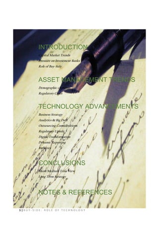 Role of technology in buy side | PDF
