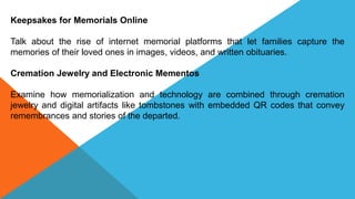 Role of technology in funeral services | PPTX