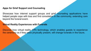 Role of technology in funeral services | PPTX