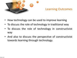 Role of technology in learning | PPTX