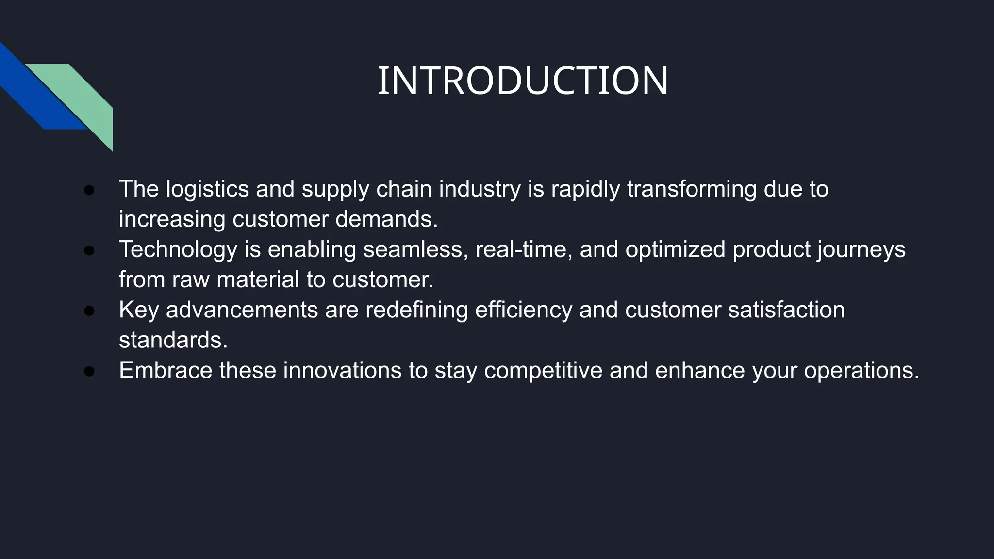 Role of Technology in Logistics and SCM.pptx