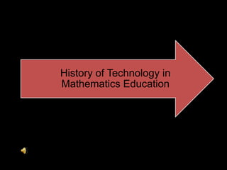 Role of technology in mathematics | PPTX
