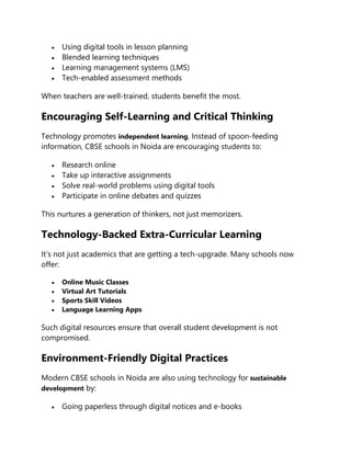 Role of Technology in Modern CBSE Schools in Noida.pdf