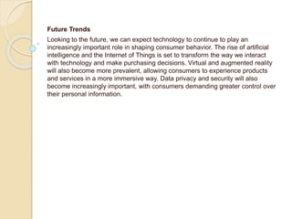 Role of Technology in Shaping Consumer Behavior.pptx