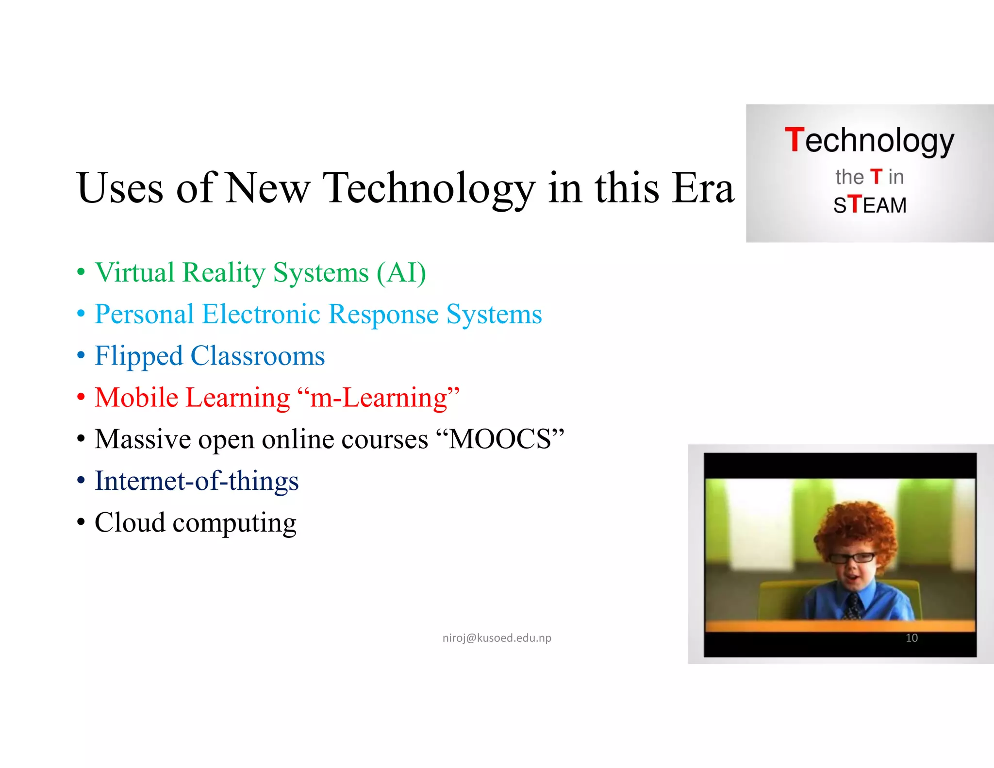 Role of Technology in STEAM Education | PDF