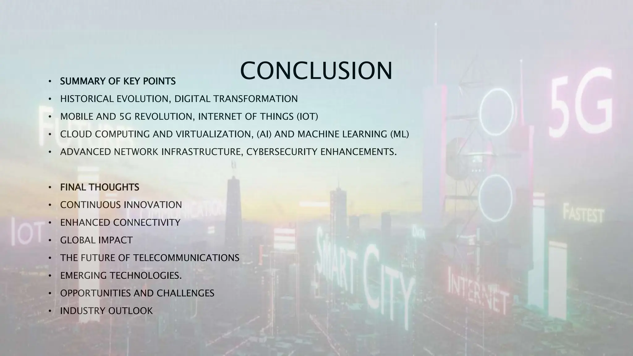 Role of technology in telecommunication sector.pptx
