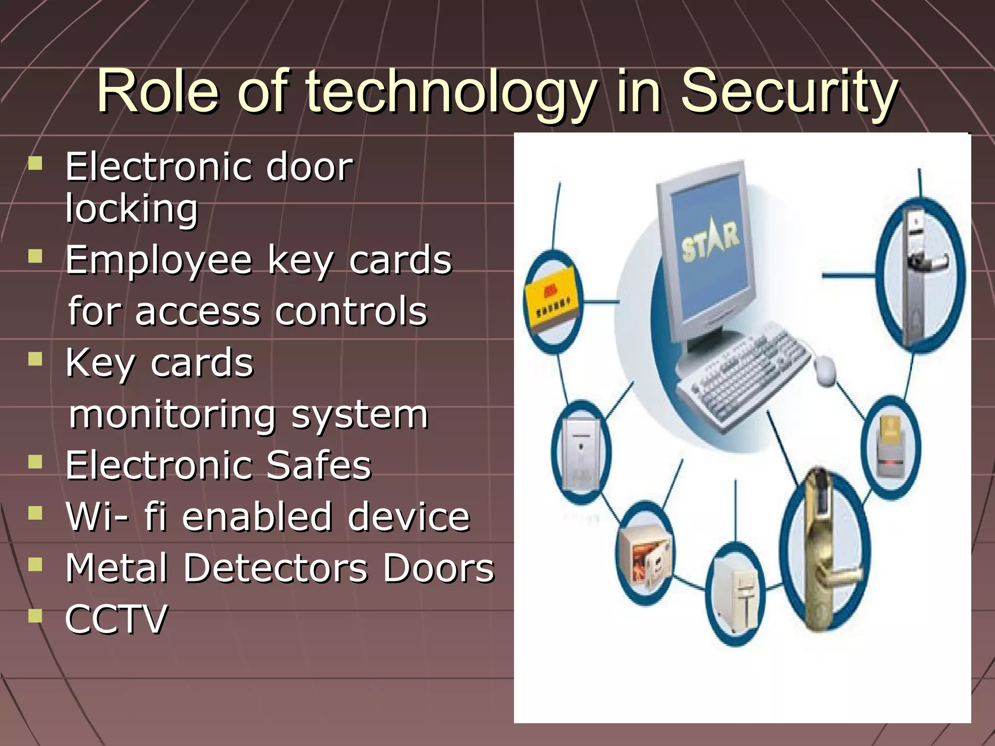 Role of technology in safety and security and energy conservation | PPT ...