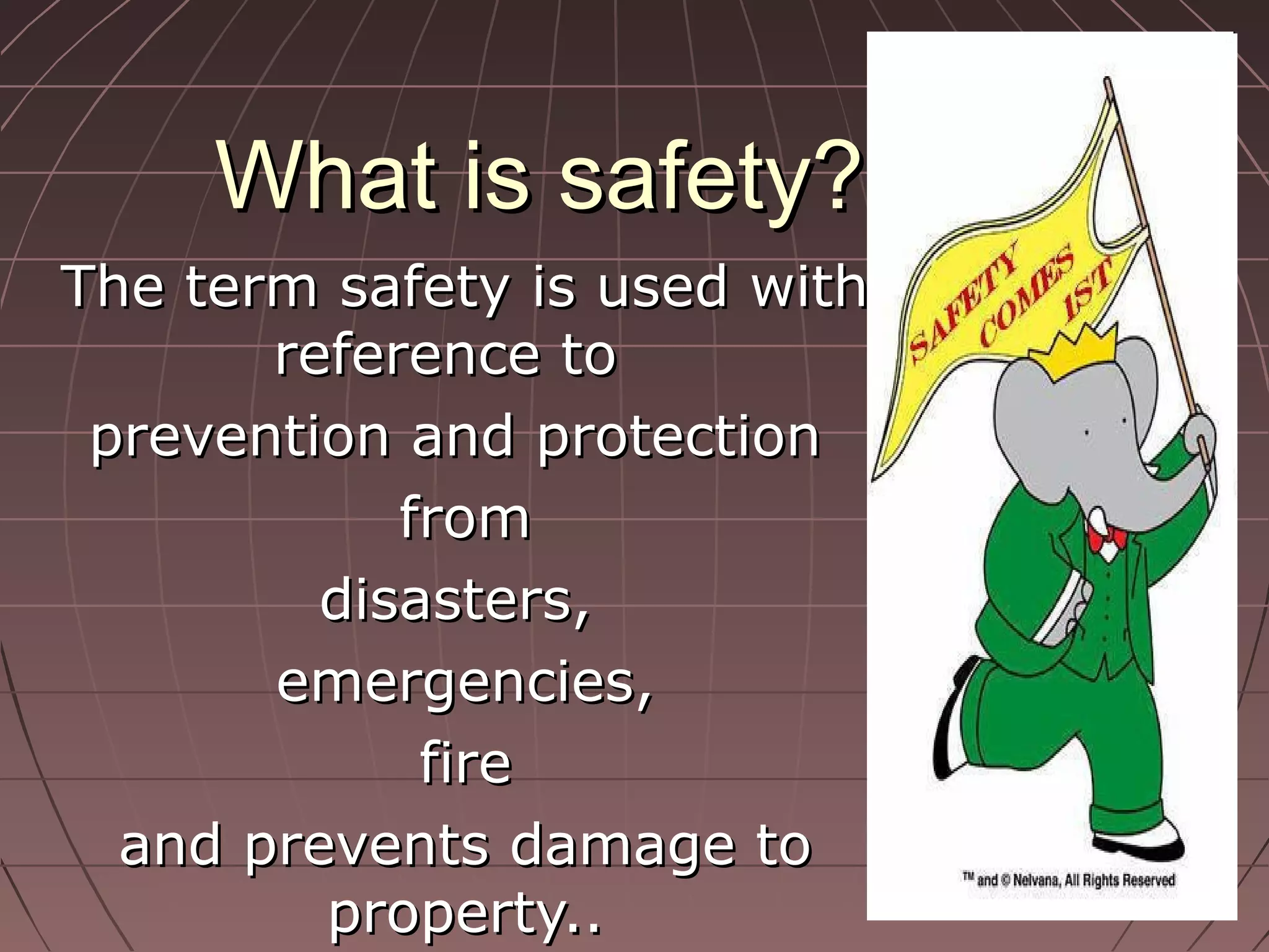 Role of technology in safety and security and energy conservation | PPT ...