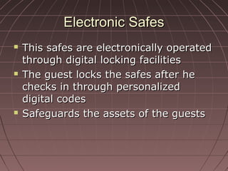 Role of technology in safety and security and energy conservation | PPT