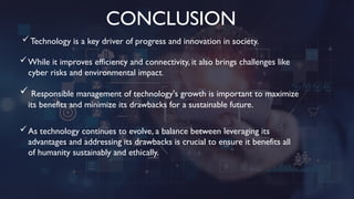 role of technology .pptx role of technology in human life | PPTX