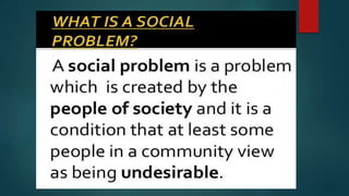 Role of technology to unmask social problems, | PPTX