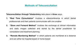 Role of Teledentistry ppt presentation.pptx