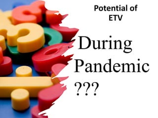 Role of television | PPTX