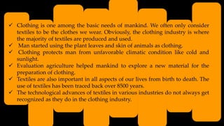 Role of textiles in our day to day life.pptx